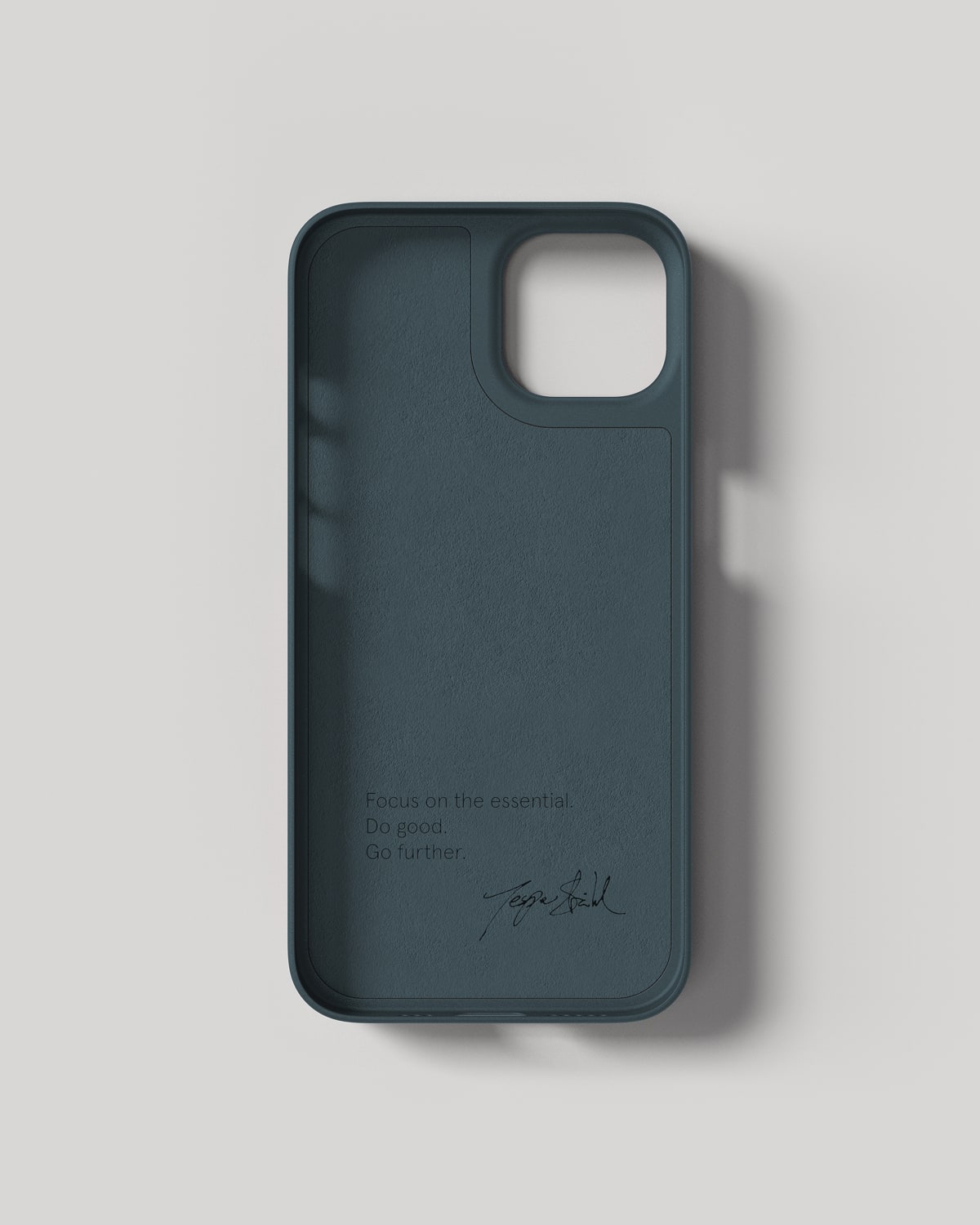Thin Case - Teal - iPhone 14 – NUDIENT