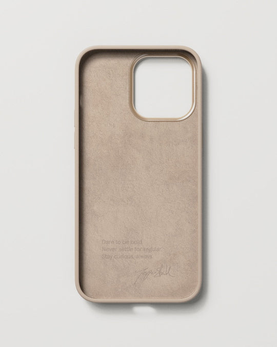 Bold Case - Linen Beige - iPhone 14 Pro Max – NUDIENT